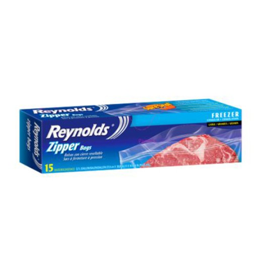 Reynolds Zipper Freezer Bags | Shopee Philippines