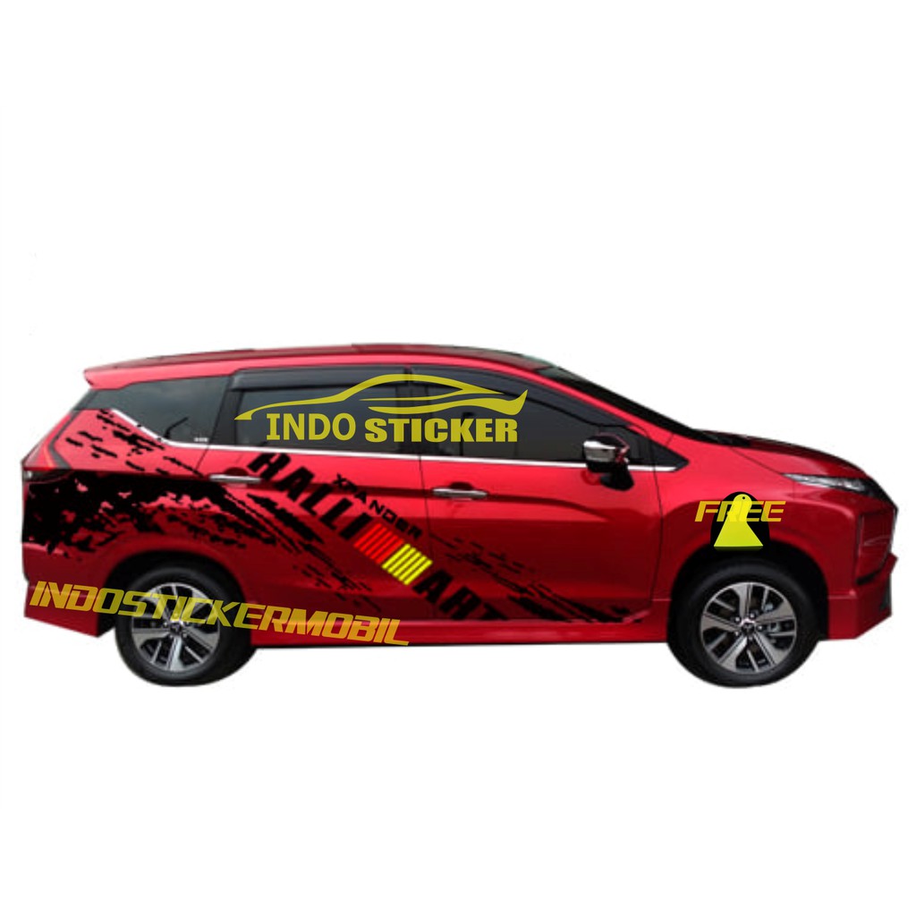 Xpander CAR STICKER EMBLEM MITSUBISHI XPANDER CROOS SIDE BODY STICKER ...