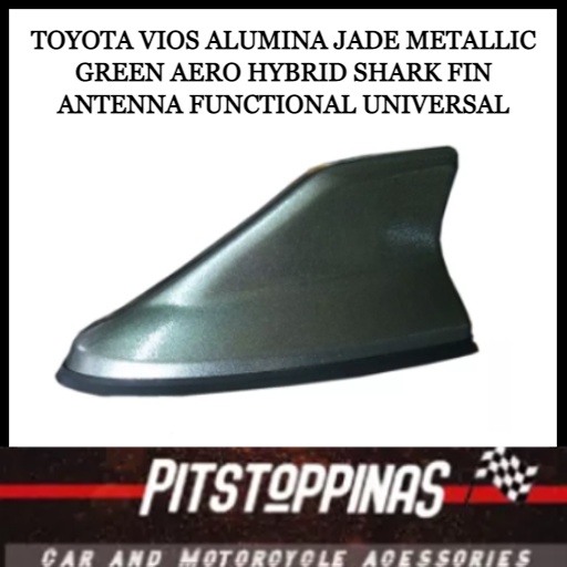 Toyota Vios Alumina Jade Metallic Green Aero Hybrid Shark Fin Antenna ...