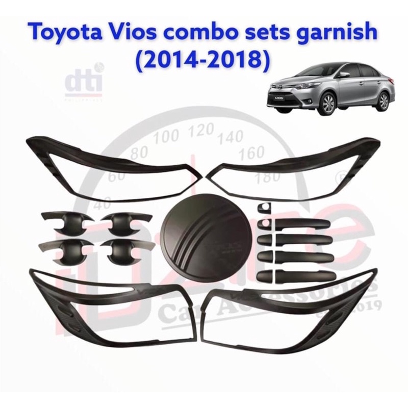 Toyota Vios Superman Gen.3 (2014-2018) combo set | Shopee Philippines