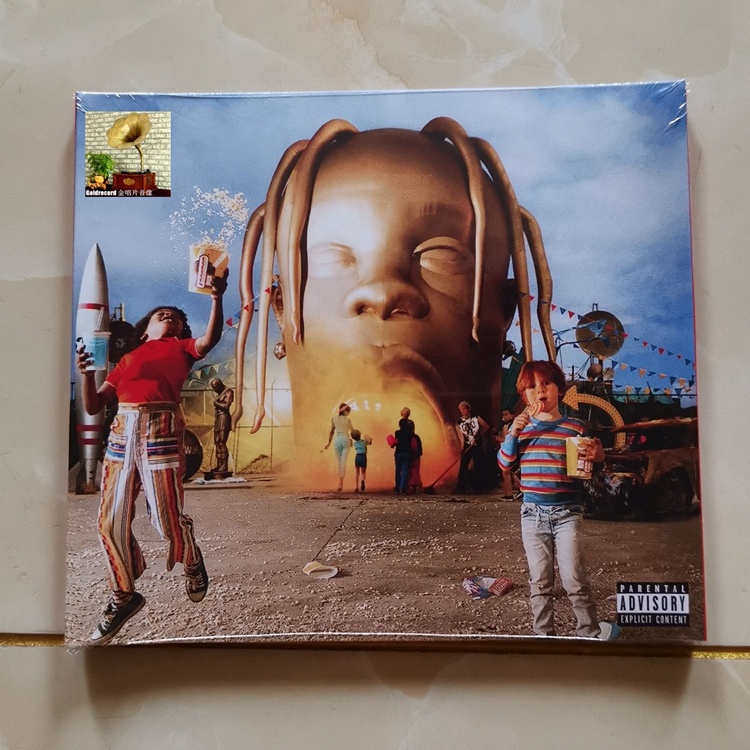 New authentic high calorie rap Travis Scott astroworld New Album CD ...