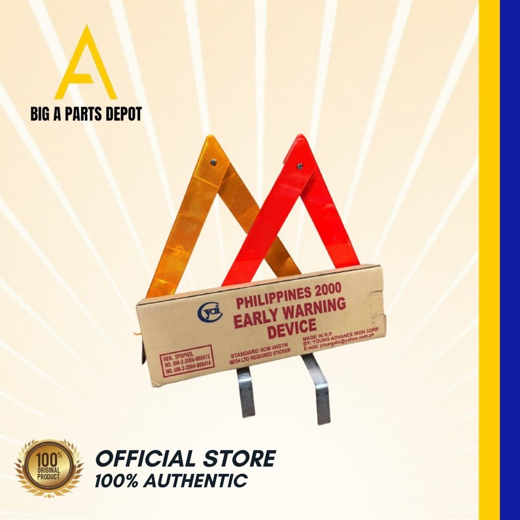 HEAVY DUTY Early Warning Device Philippines 2000 LTO Approved w ...