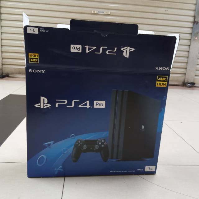 MESIN Dus PS4 Pro 1tb Playstation 4 Pro machine cardboard box | Shopee ...