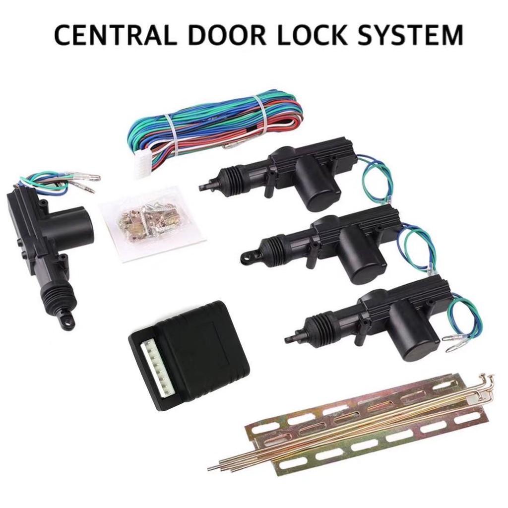 LD 4 Doors Central Lock Locking System Auto Car Kit with Actuator(1660 ...