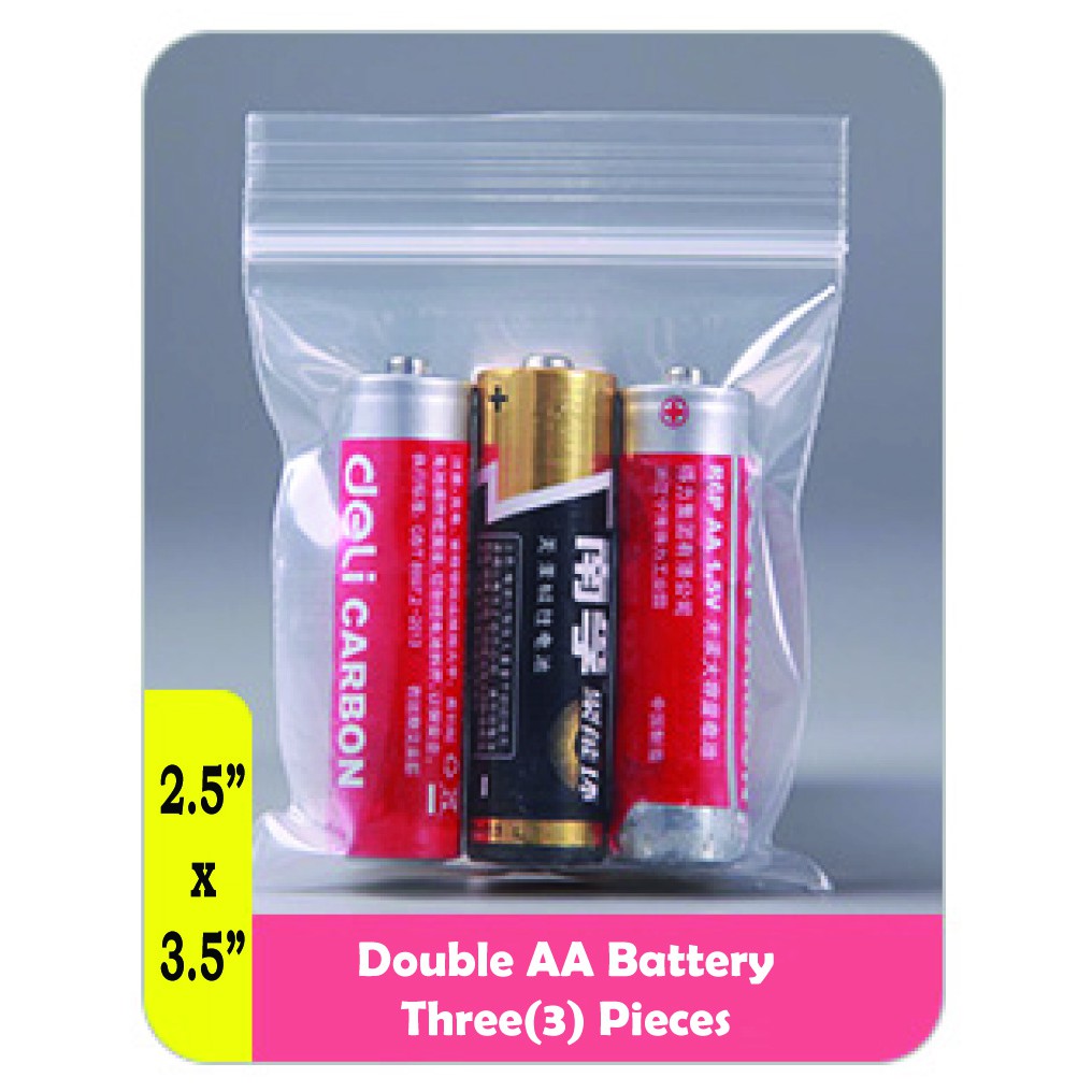 (SMALL SIZE) [2x3", 2.5x3.5", 3x4", 3x5", 4x6"] PE Plastic Zipper Zip ...