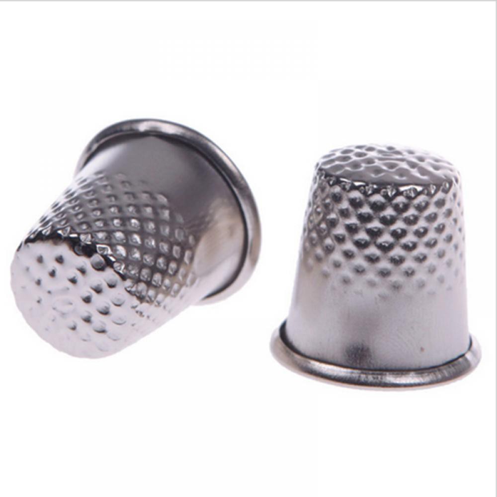 3PCS Needle Grip Hand Protector Pin Metal Shield Finger Thimble Sewing ...