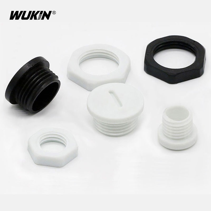 Metric M Plastic Waterproof Plug Thread Pipe Fitting End Cap Plug M12 ...