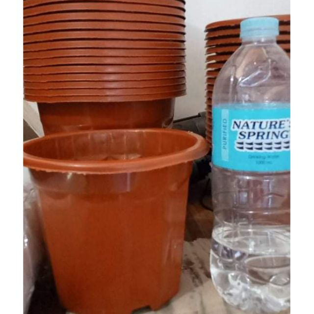 Plastic pots Kaang planter plant holder Flower pots Paso 7.5 inches ...