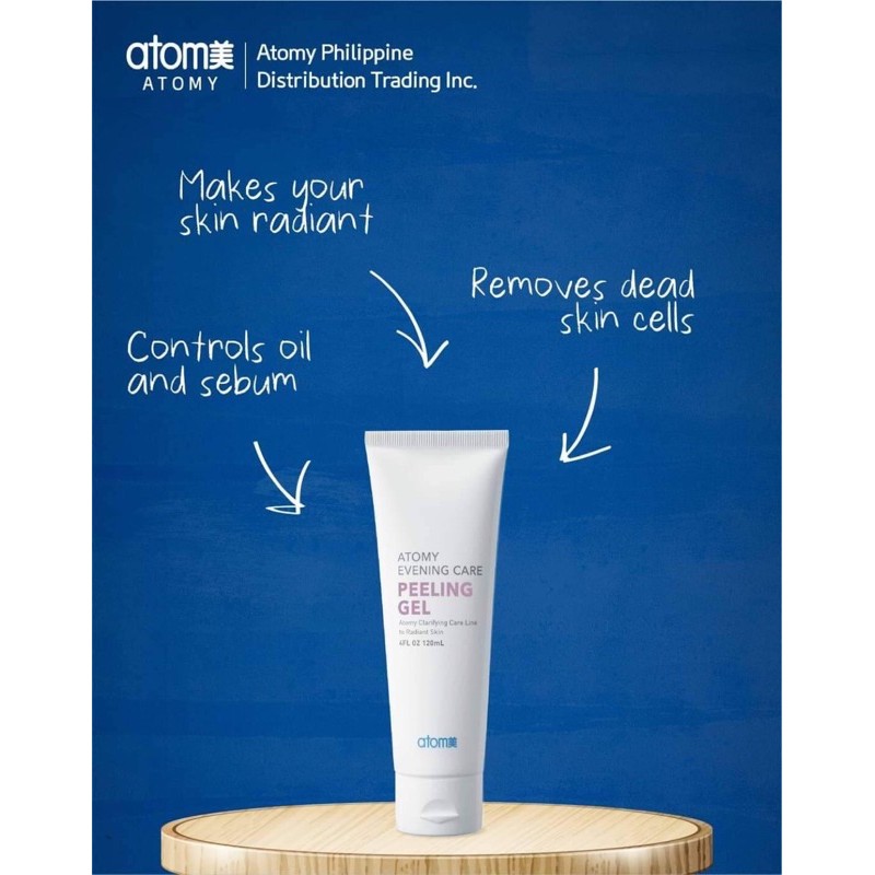 Atomy Facial Peeling Gel 120mL for Sebum Control and Dead Skin Removal ...