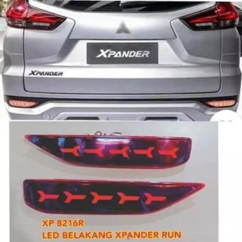Mitsubishi Xpander Running rear bumper reflector led light | Shopee ...