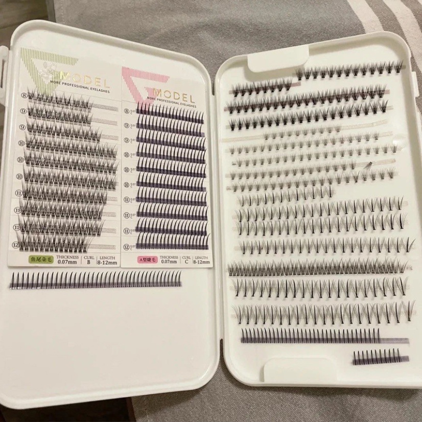False eyelash storage box Eyelash finishing box Graft eyelash storage ...