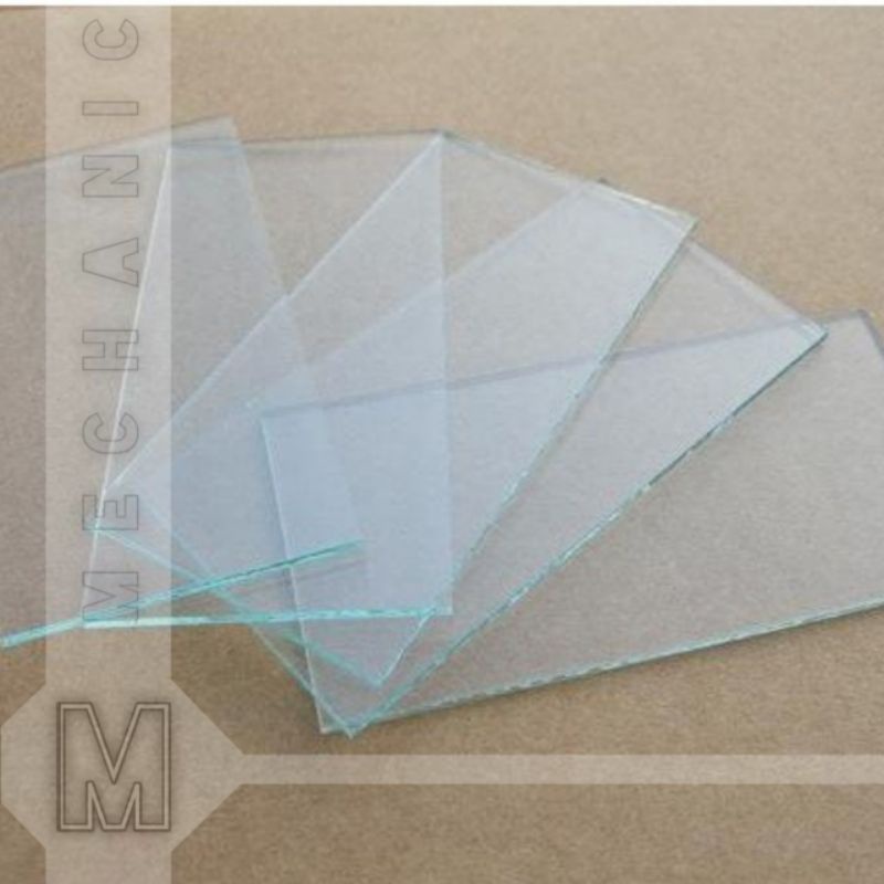 PUTIH Clear white welding glass color welding gllas masked glass ...