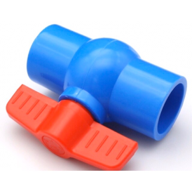 pvc blue Ball Valve (1/2 and 3/4) Water pipe fittings | Shopee Philippines