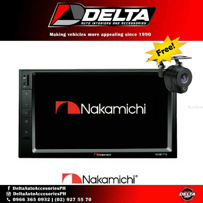 Original Nakamichi NAM1710 with DSP Vios,Innova,Altis | Shopee Philippines