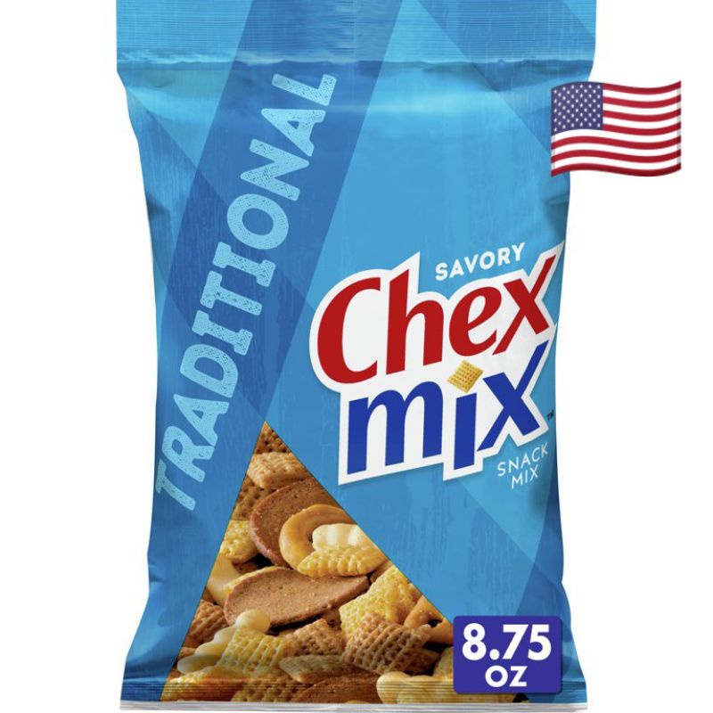 General Mills Chex Mix Traditional Snack Mix 8oz imported from USA ...