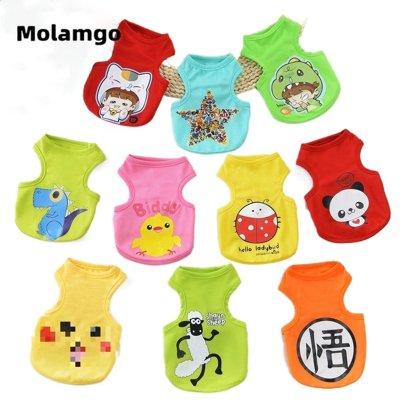 MOLAMGO Chihuahua Clothes Damit Ng Aso Shih Tzu Dog Shirt Puppy ...