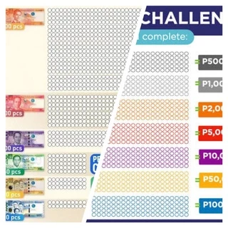 Shop ipon challenge chart for Sale on Shopee Philippines
