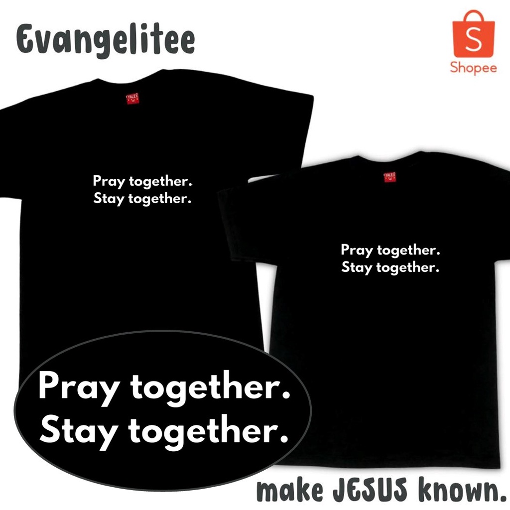COUPLE GOSPEL CHRISTIAN STATEMENT TSHIRT (each shirt sold separately ...