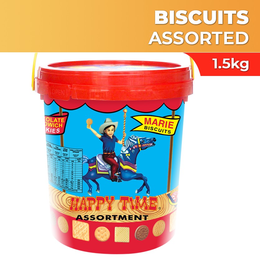 MY San Happy Time Assortment Biscuits 1.5kg | Shopee Philippines