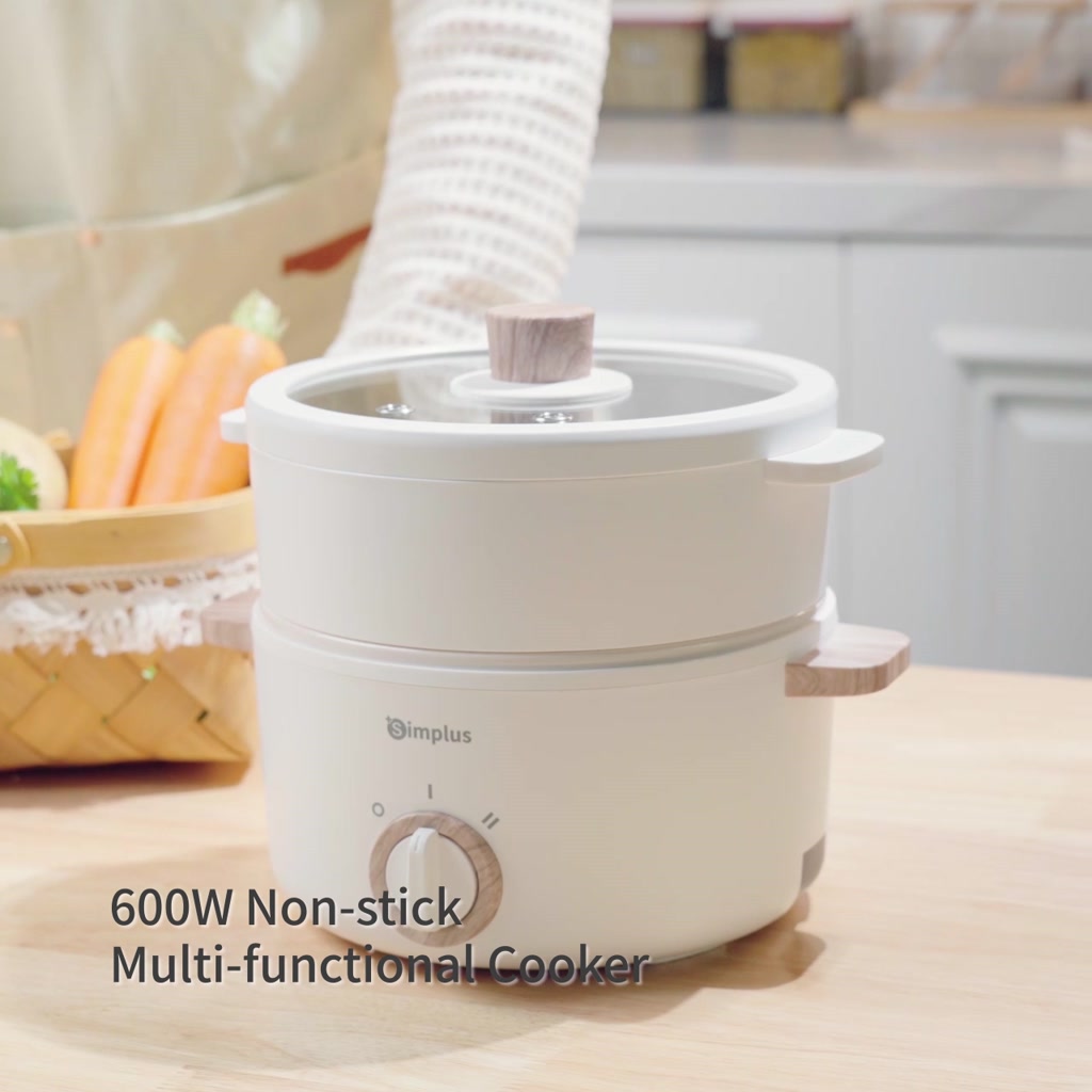 Simplus Electric Cooker Rice Cooker 1.5L Multifunctional Cooker with ...