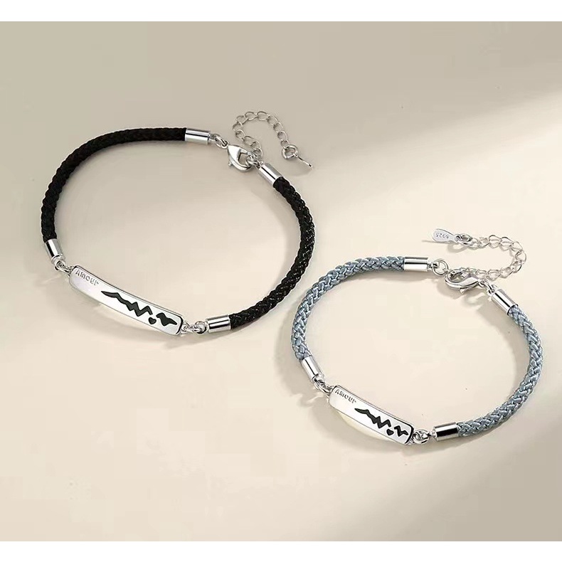 Temperature sensitive color changing couple Bracelet love bracelet men ...