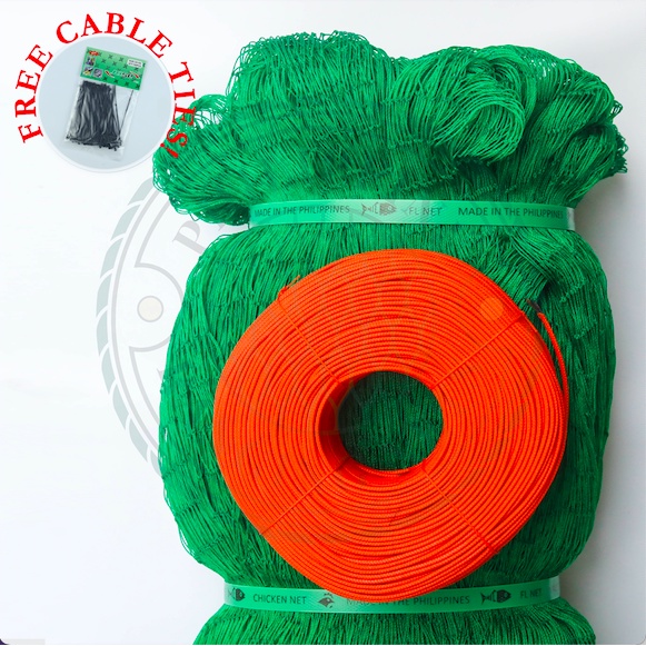 [100 meters] Chicken Net / Range Net / Poultry Net / Poly Net / Fish ...