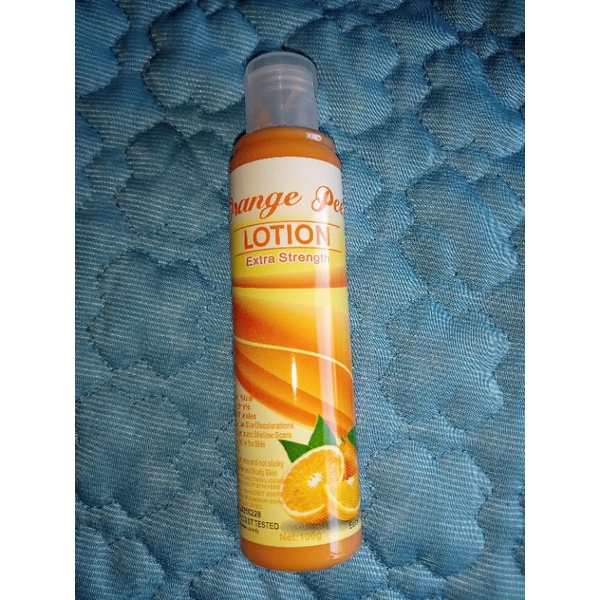 orange peeling lotion extra strength 100g | Shopee Philippines