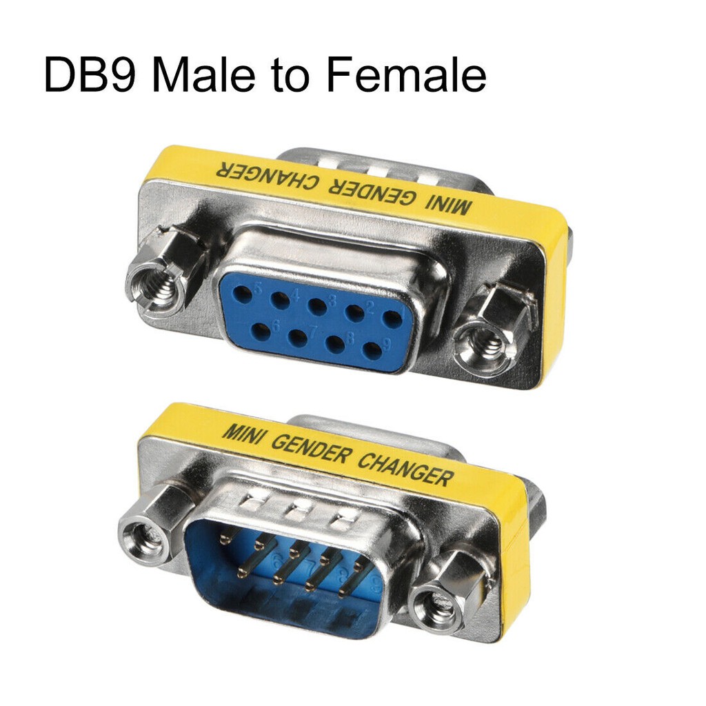 DB9 VGA 9 Pin Male to Female for Serial Application Port | Shopee ...