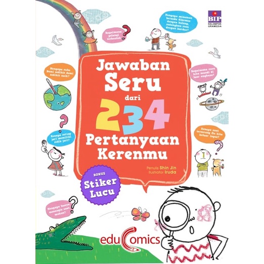 Gramedia Bogor - Educational Comics Fun Answers Educational Comics From ...