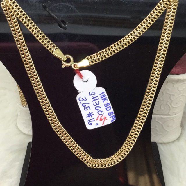 18K Saudi Gold Sedusa Necklace | Shopee Philippines