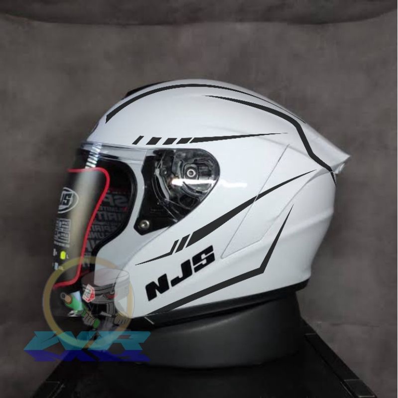 Helmet sticker cutting hallface helmet sticker | Shopee Philippines