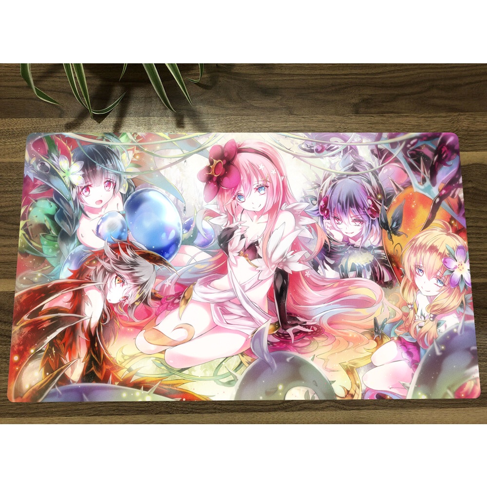 Anime Girls YuGiOh Traptrix Deck TCG Mat Trading Card Game Mat CCG ...