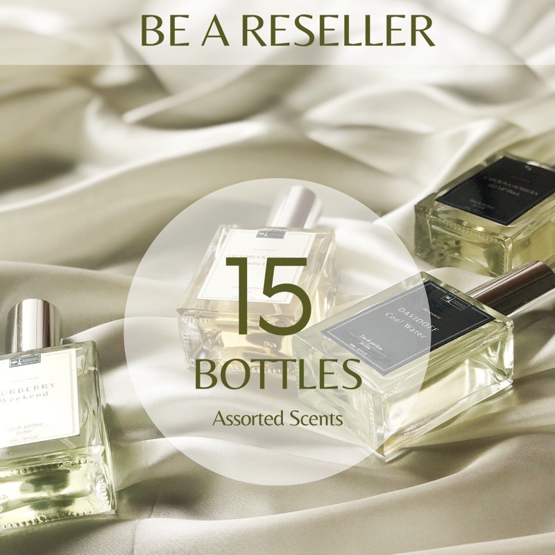 RESELLER PACKAGE (15 Bottles of Perfume with box) | Scenteur Essentials ...