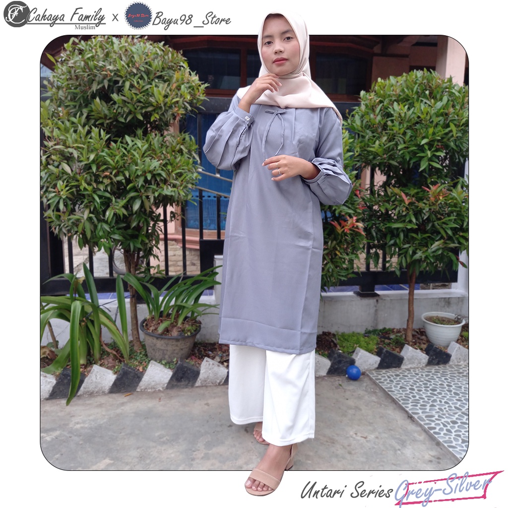 The Latest Models Of Muslim Women's Tunic Tops | S M L XL Teenage Tunic ...