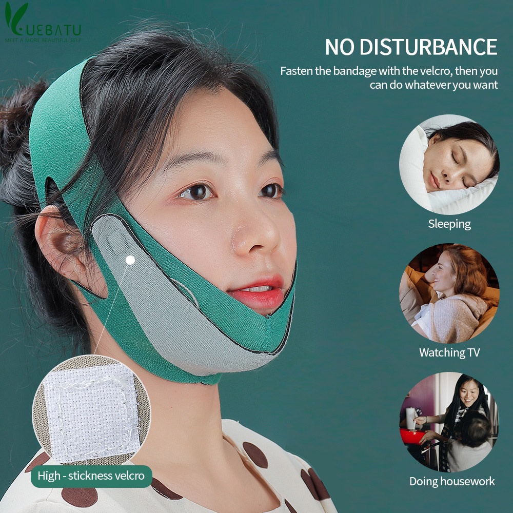 Elastic Face Slimming Bandage V Line Shaper Women Chin Cheek Lift Up