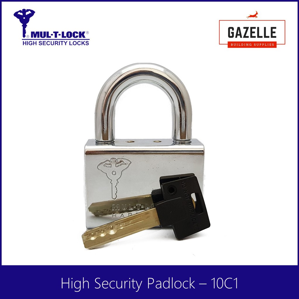 Mul-T-Lock C-Series High Security Padlock 10C1 | Shopee Philippines