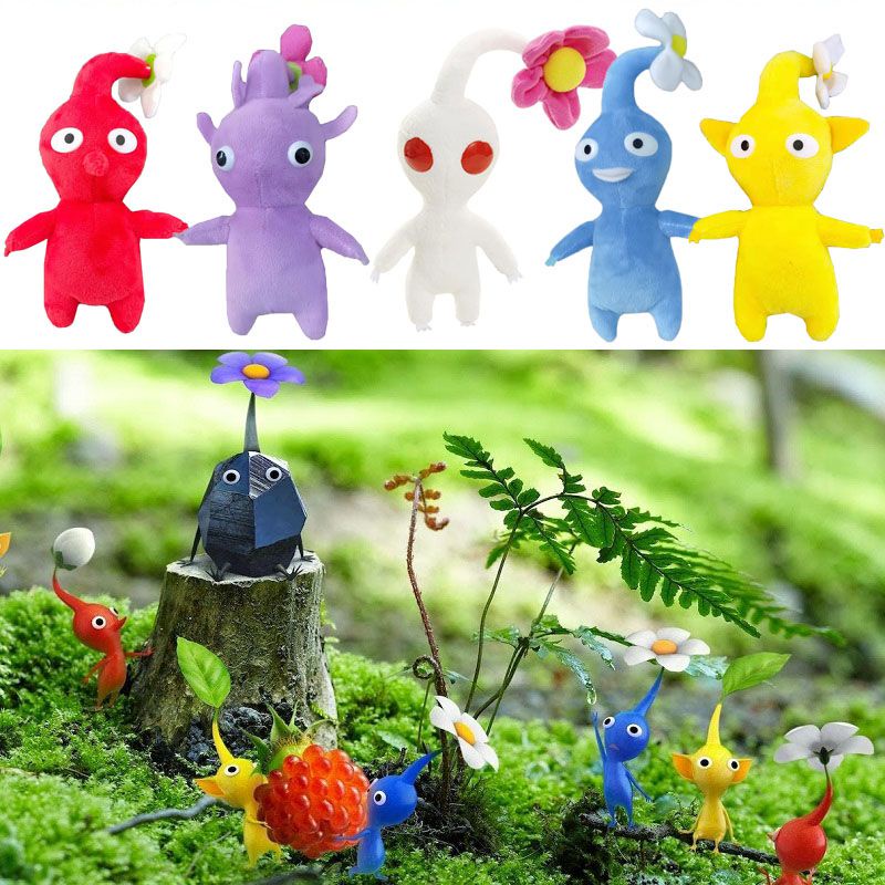 Pikmin Game Fun Plush Toy 15cm Plushy Soft Stuffed Doll Perfect Gifts ...