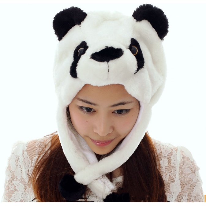 Furry animal hat cute cartoon animal cap Free size animal hat for KID ...