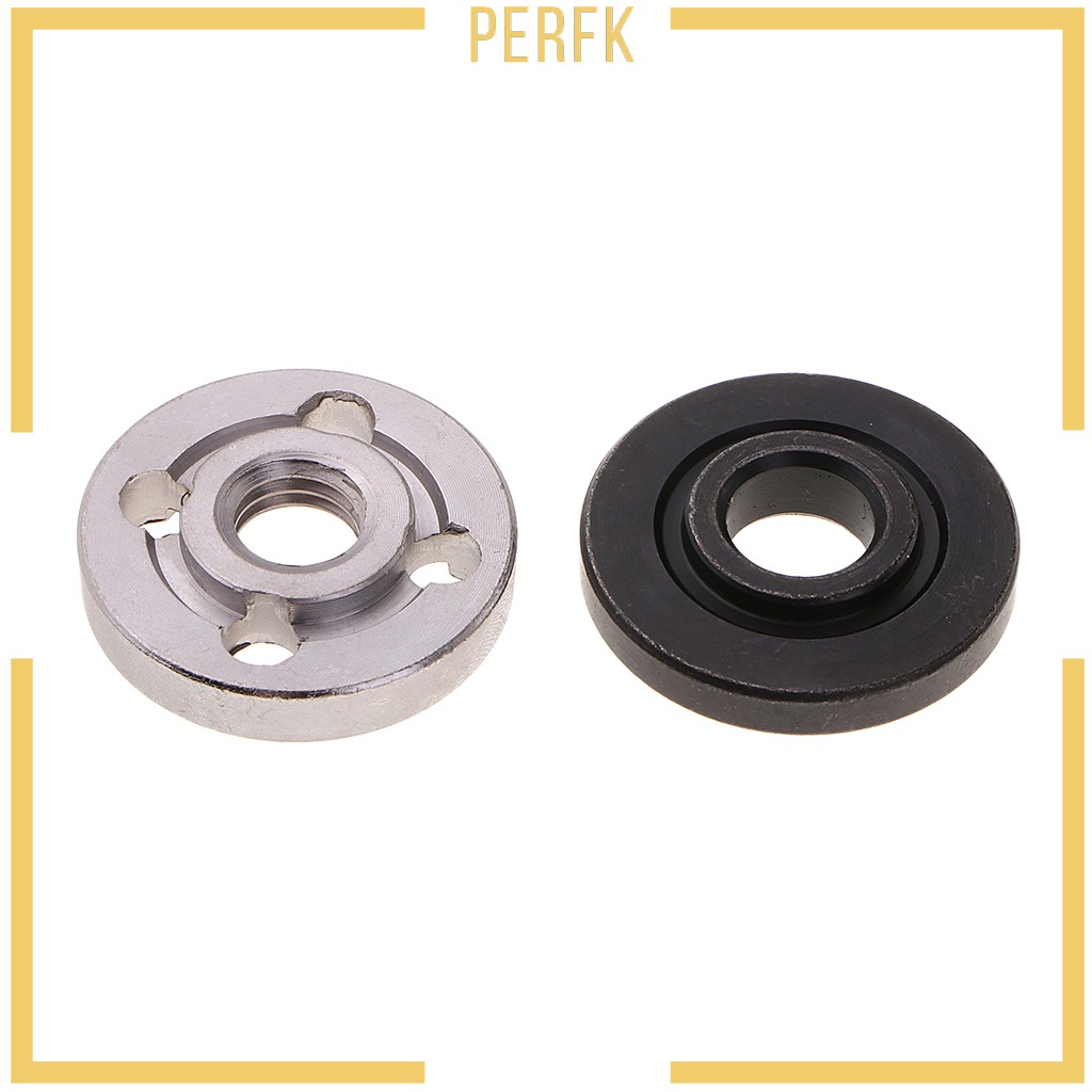 [PERFK] 2Pcs Round Clamp Nut & Grinder Flange Nut for 100 Angle ...