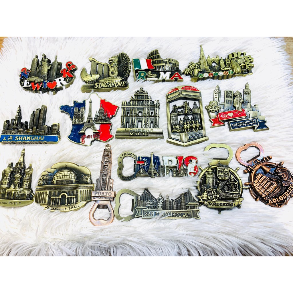 4️⃣Metal Ref magnet souvenir collection | Shopee Philippines