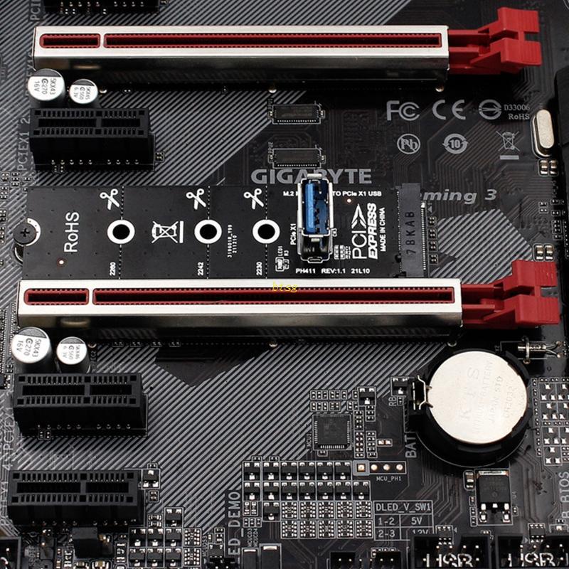 btsg M.2/NGFF to USB3.0 Port Converter Professional Adapter Graphic ...