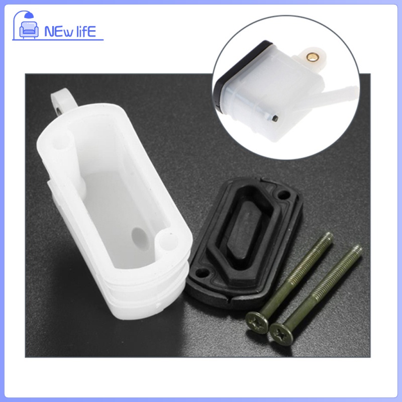 Motorcycle Rear Brake Master Cylinder Tank Oil Cup Fluid Bottle ...