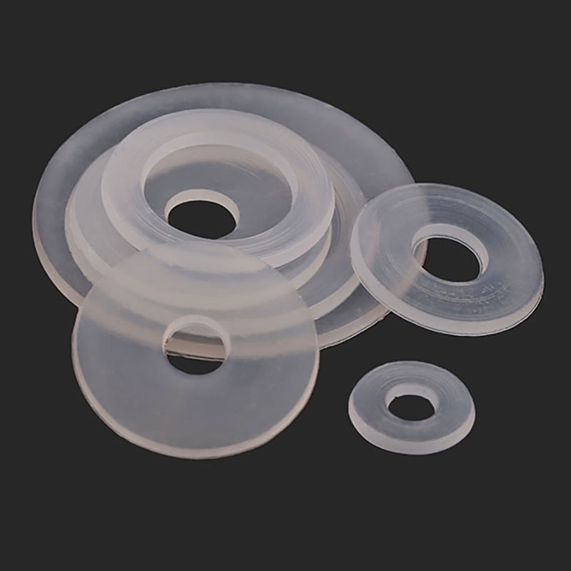 Clear Nylon Plain Washers Plastic Flat Washer M3 M3.5 M4 M5 M5.8 ...
