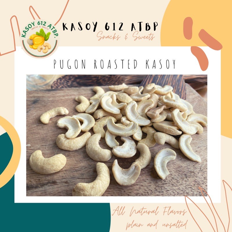 Premium Roasted Kasoy Nuts BIG SIZE (Plain, unsalted cashew) | Shopee ...