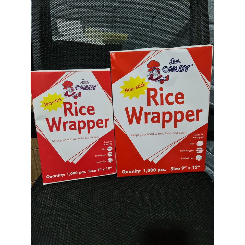 Rice Paper Greaseproof 7x10 9x12 1 ream 1000pcs / pack | Shopee Philippines