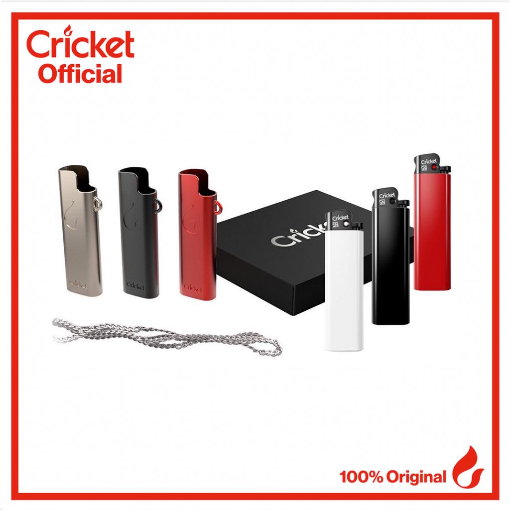Cricket Lighter Original Metal Sleeves with FREE Lighters (3-pack ...