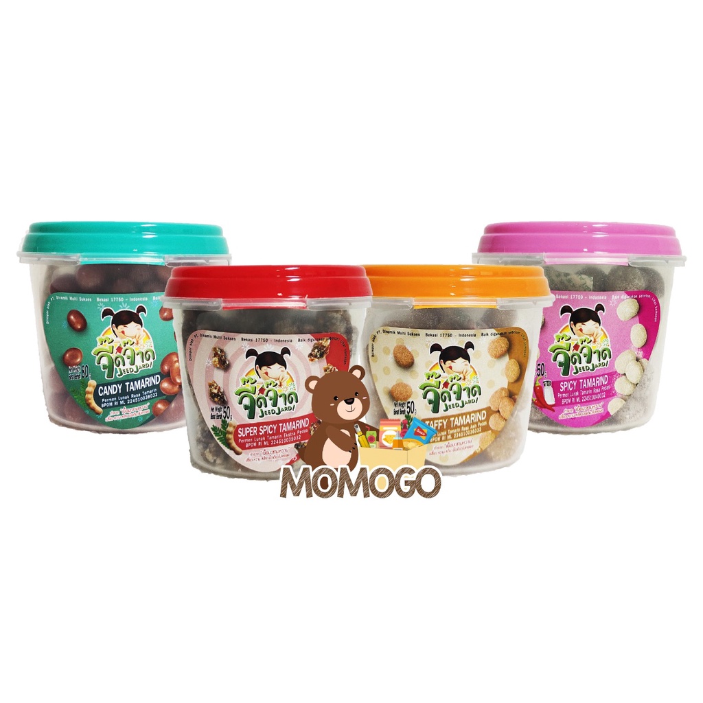 JEEDJARD 50GR CANDY TAMARIND / SUPER SPICY TAMARIND / SPICY TAMARIND ...
