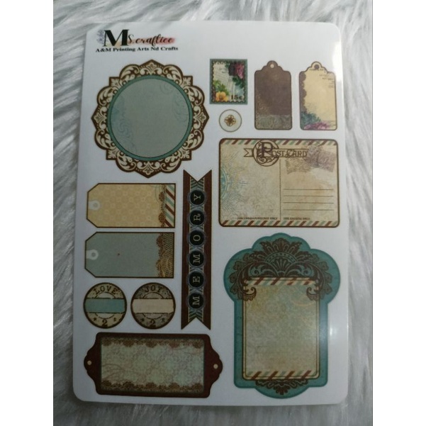 ETIQUETTE STICKER AESTHETIC STICKER | Shopee Philippines