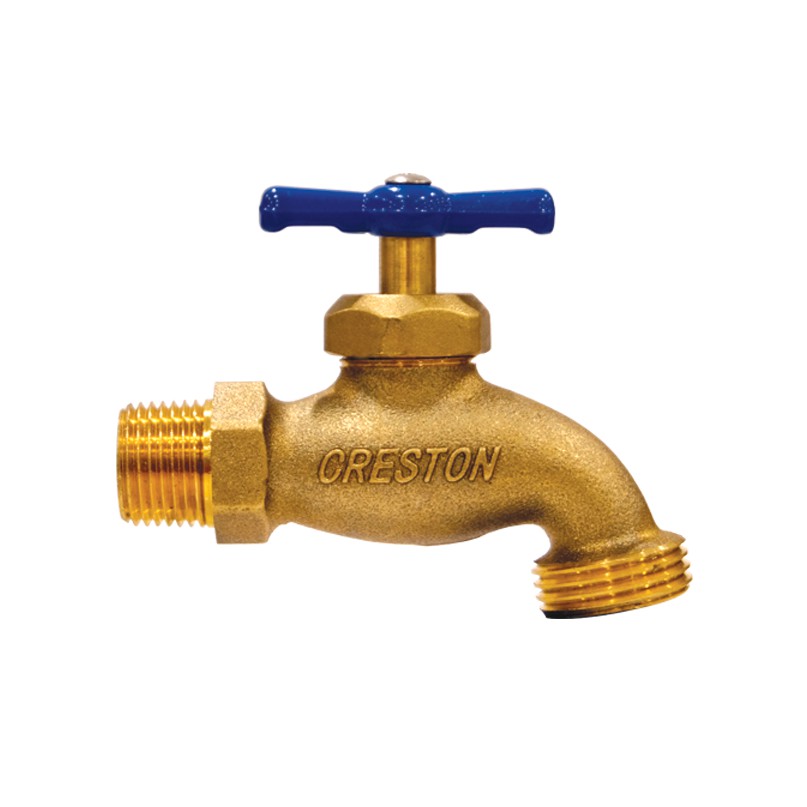 CRESTON Medium Brass Faucet With Hose Bibb | Shopee Philippines