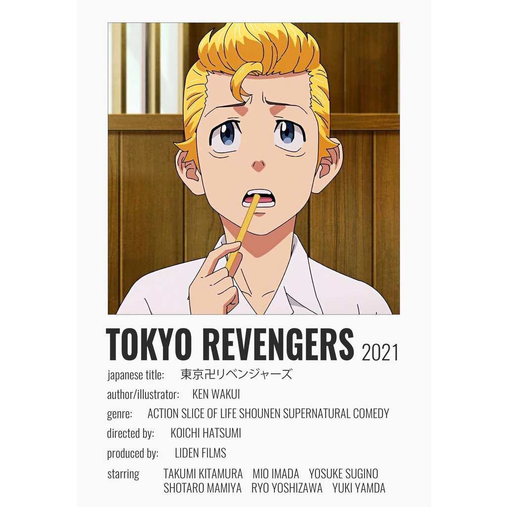 Anime Posters / Tokyo Revengers Minimalist Poster Collection / A4 Anime ...